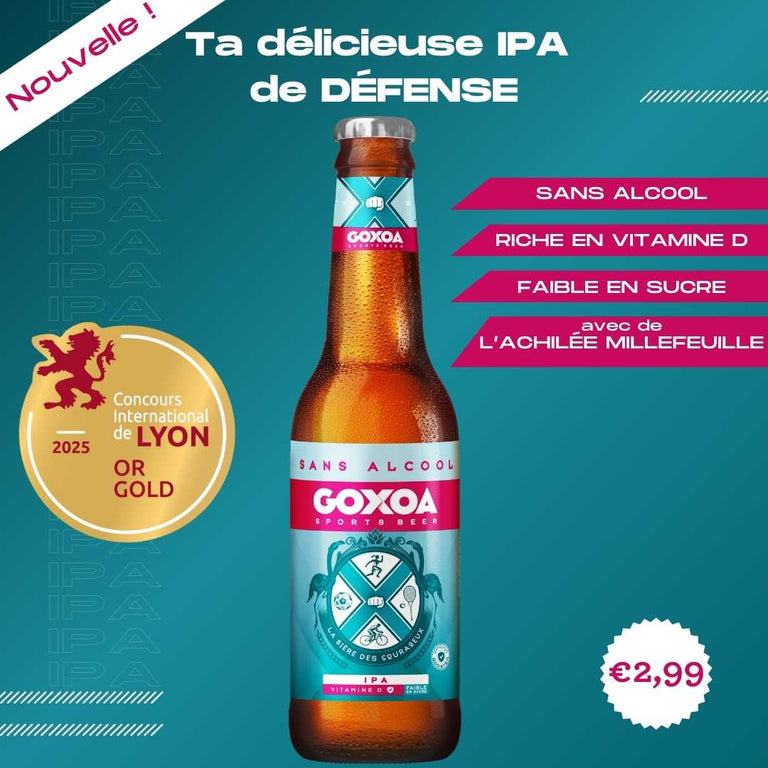 La meilleure bière sans alcool pour les sportifs – Goxoa