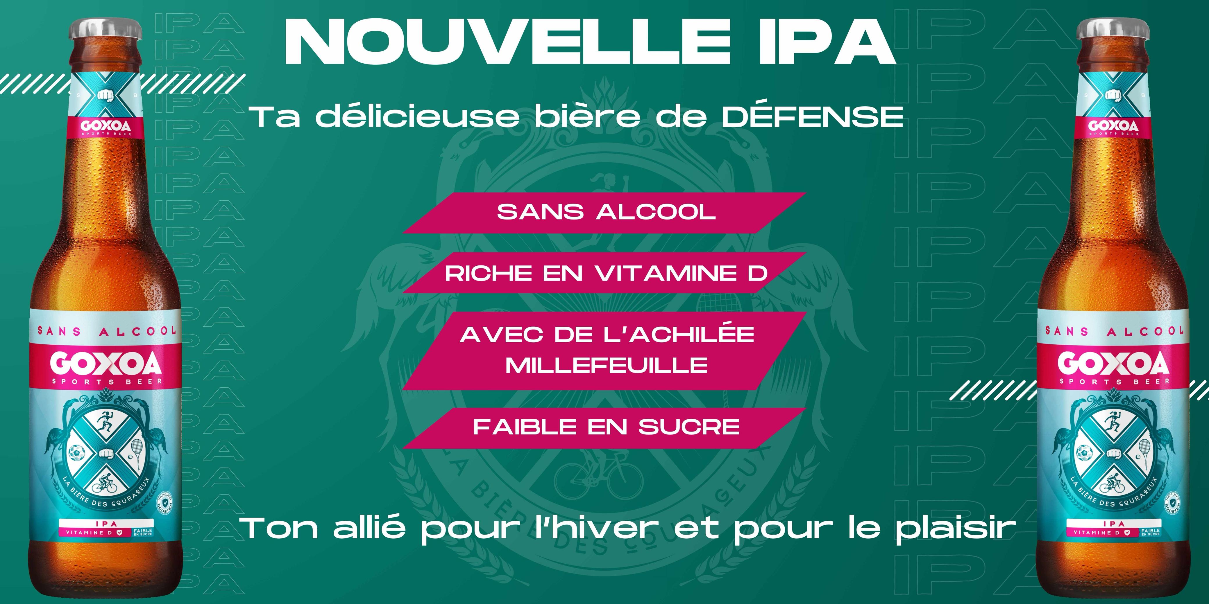 Goxoa | Bière Sans Alcool pour sportifs