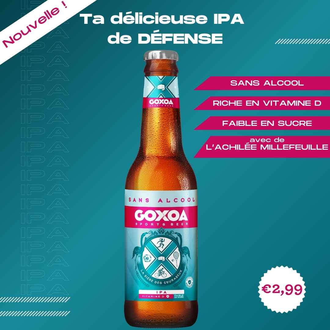 Goxoa | Bière Sans Alcool pour sportifs