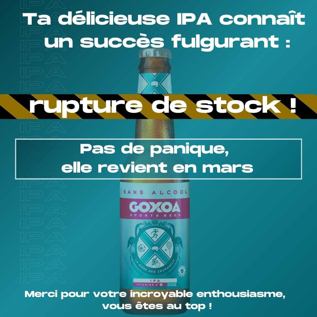 Goxoa | Bière Sans Alcool pour sportifs